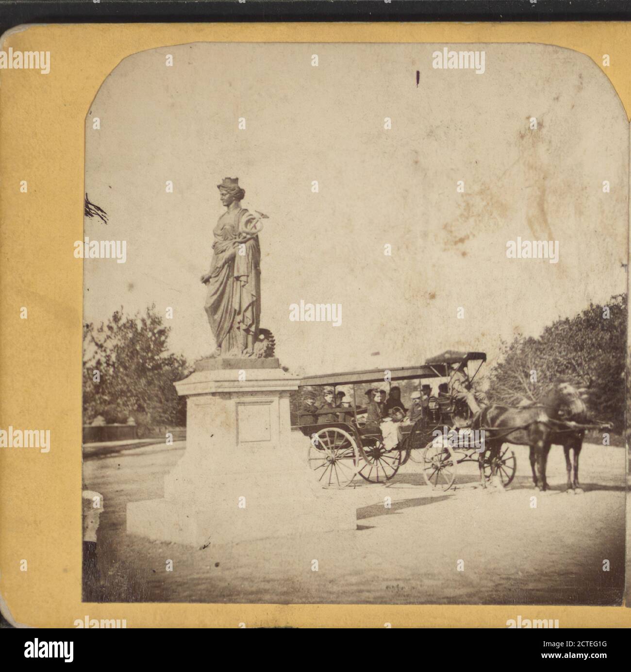 Statue of 'Commerce,' Central Park, N.Y., 1865?-1896, New York (State ...