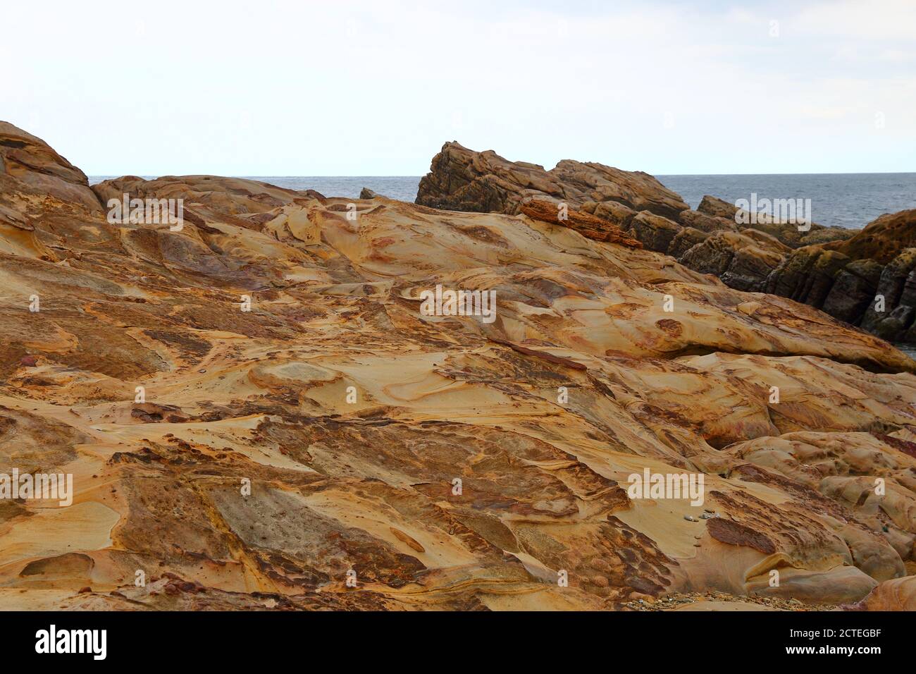 Coastal rock formations in Nanya, Northeast Coast National Scenic Area ...