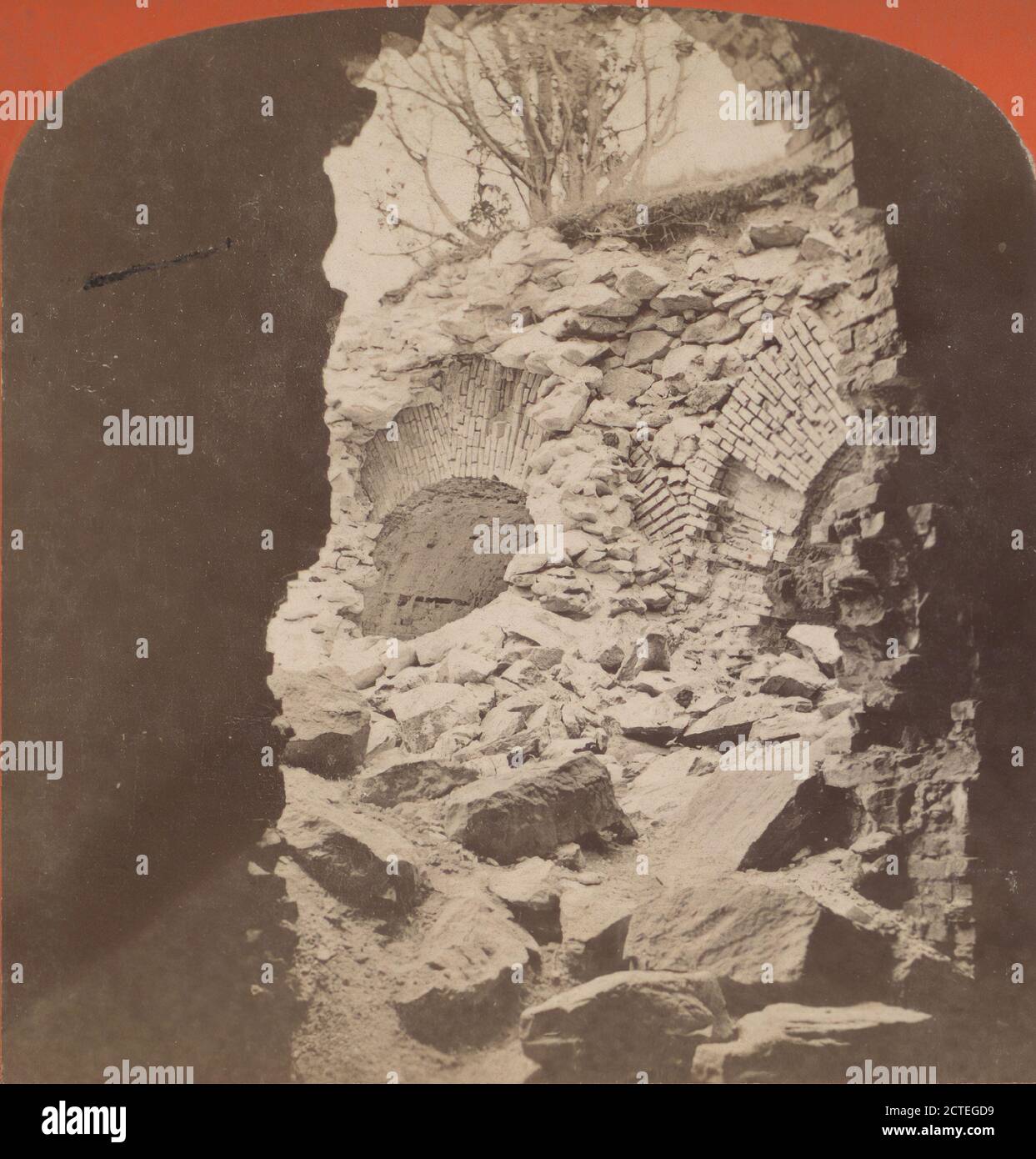 Bomb proof, interior. Fort Montgomery., E. & H.T. Anthony (Firm ...