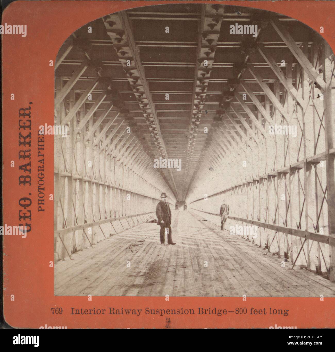 Interior raiway railway suspension bridge hi-res stock photography and ...