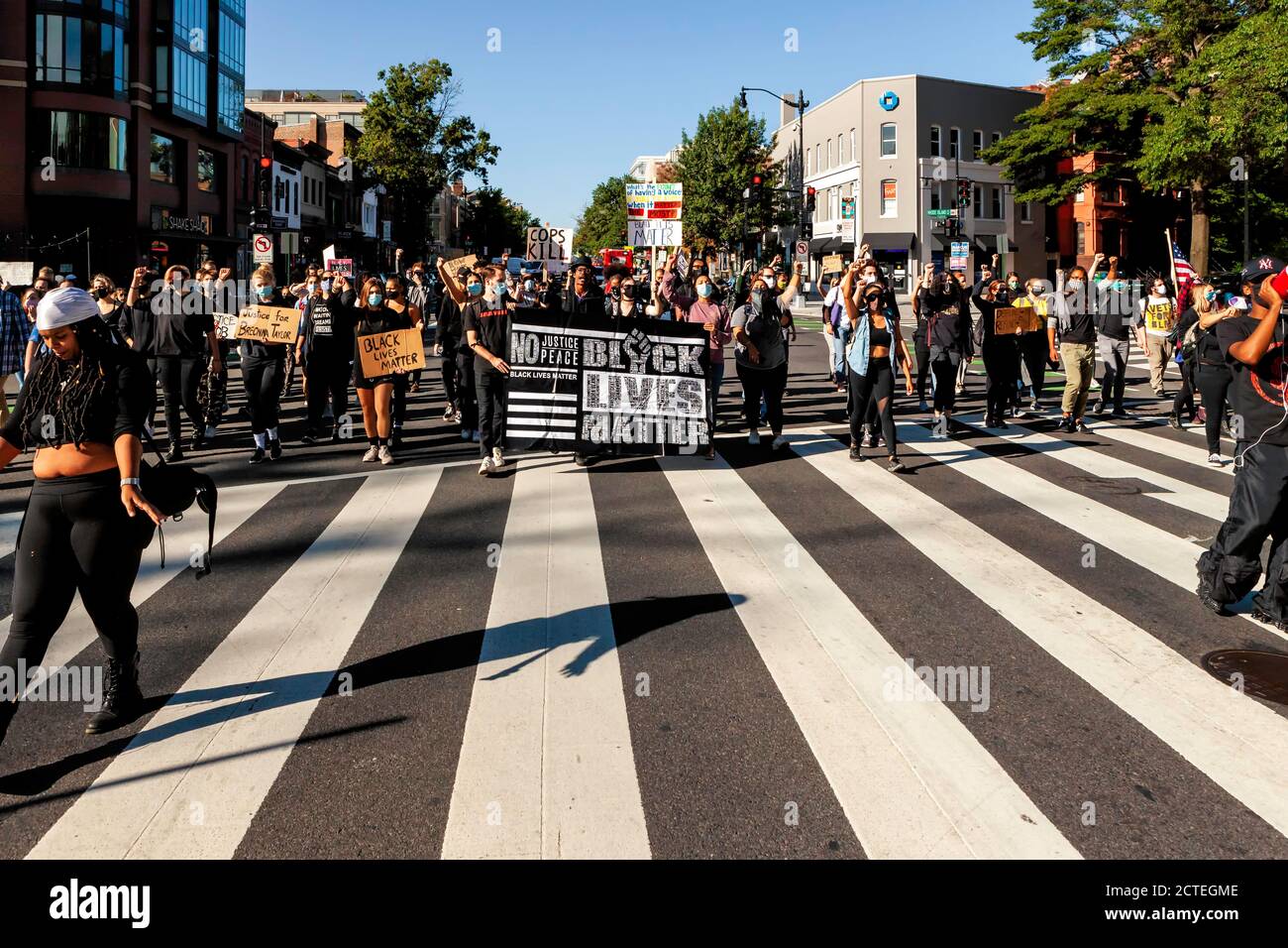 March For Justice, on September 19, 2020. Anti-racism protest in ...
