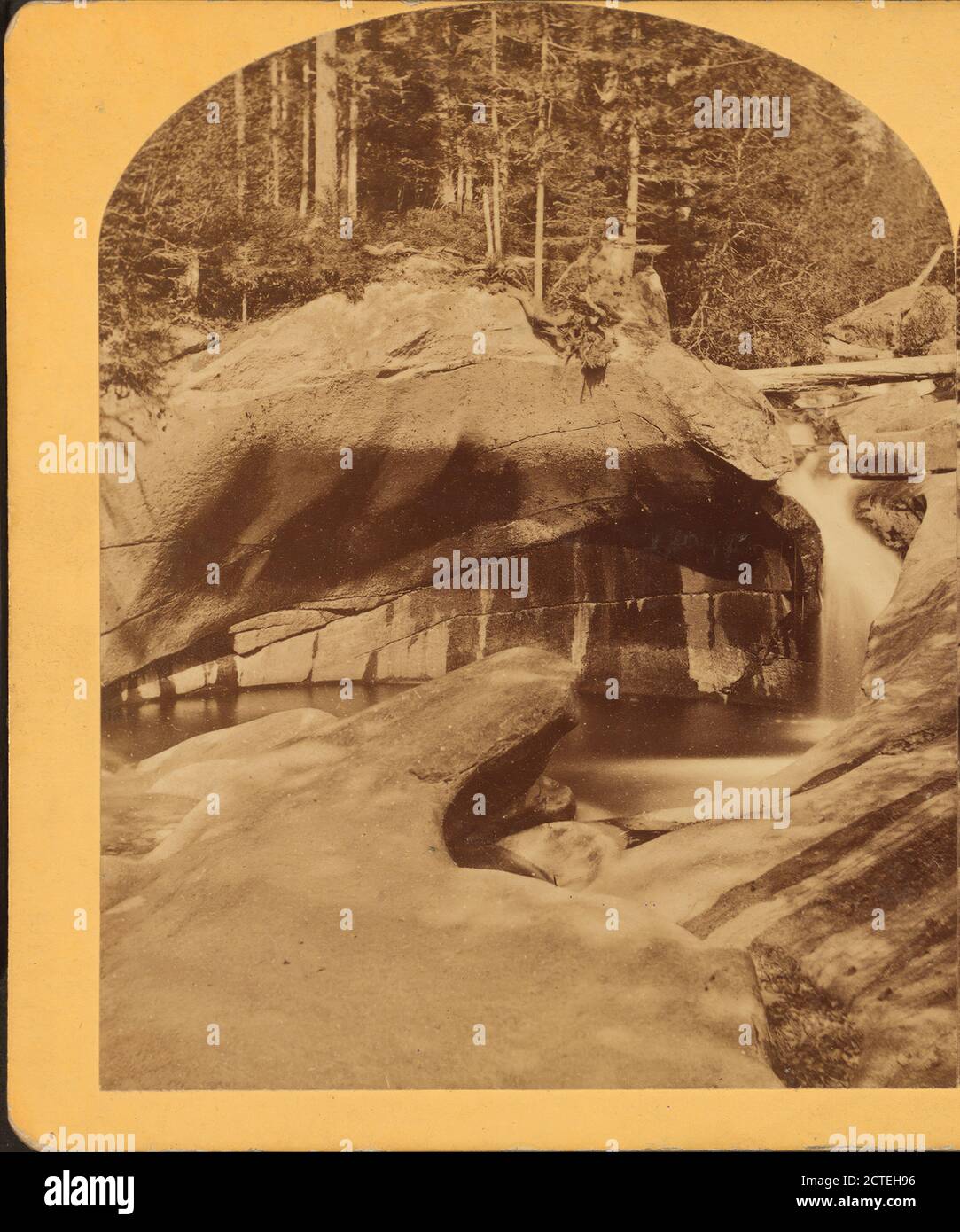 The Basin, Franconia Notch, N.H., Kilburn Brothers, Canyons, New ...