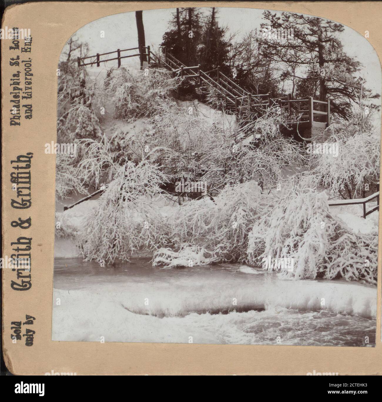 Niagara. Frostwork., Griffith & Griffith, New York (State), Niagara ...