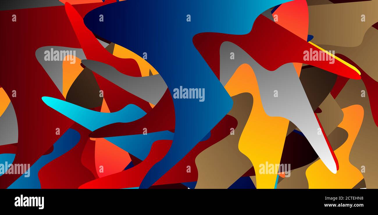 Modern abstract background illustration Stock Photo - Alamy