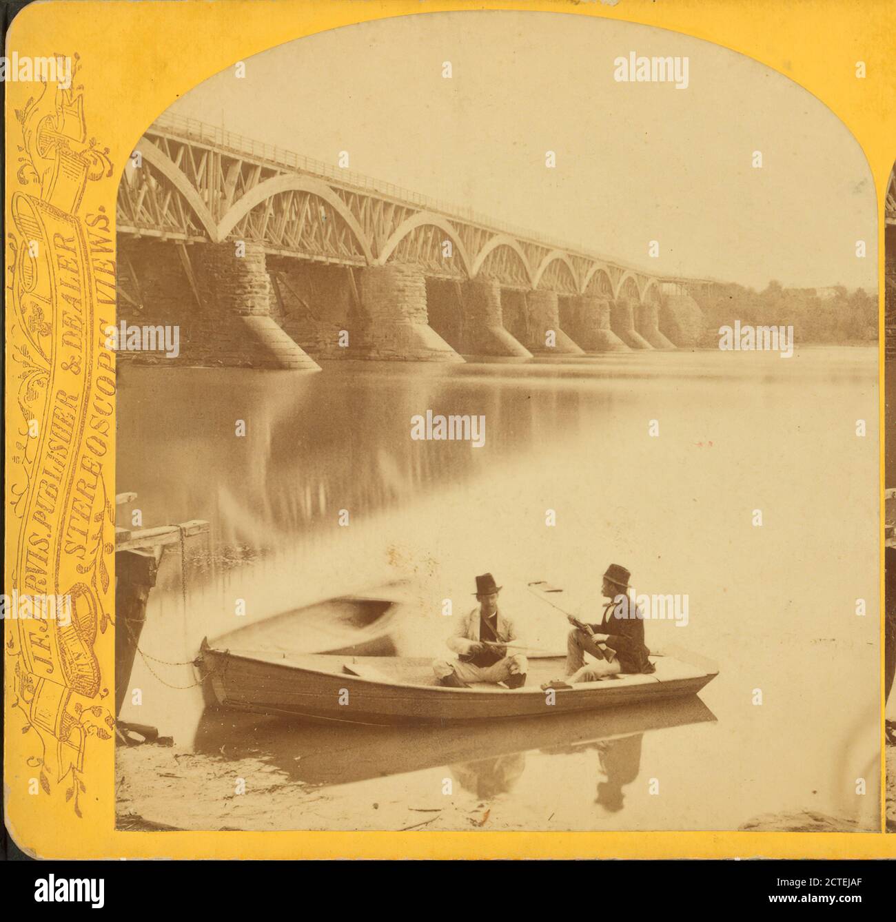 The Aqueduct Bridge., Jarvis, J. F. (John F.) (b. 1850), 1875, Potomac ...