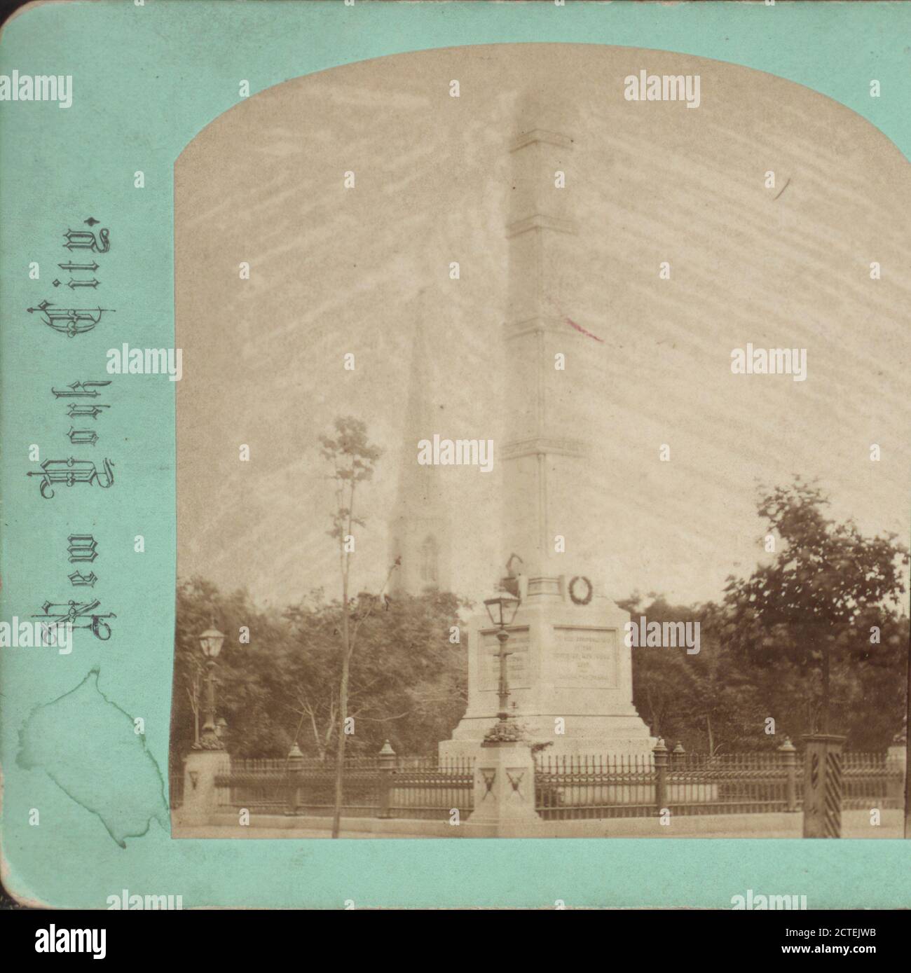 Worth Monument, Madison Square., New York (State), New York (N.Y.), New ...