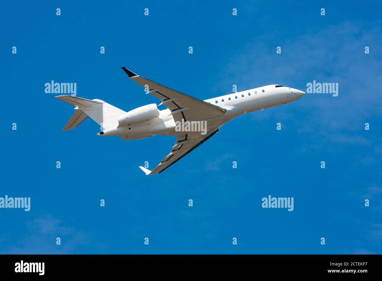 Private plane taking off and gear-up Stock Photo - Alamy
