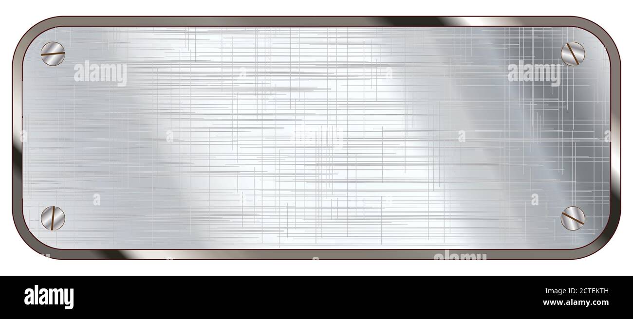 Scored metal Stock Vector Images - Alamy