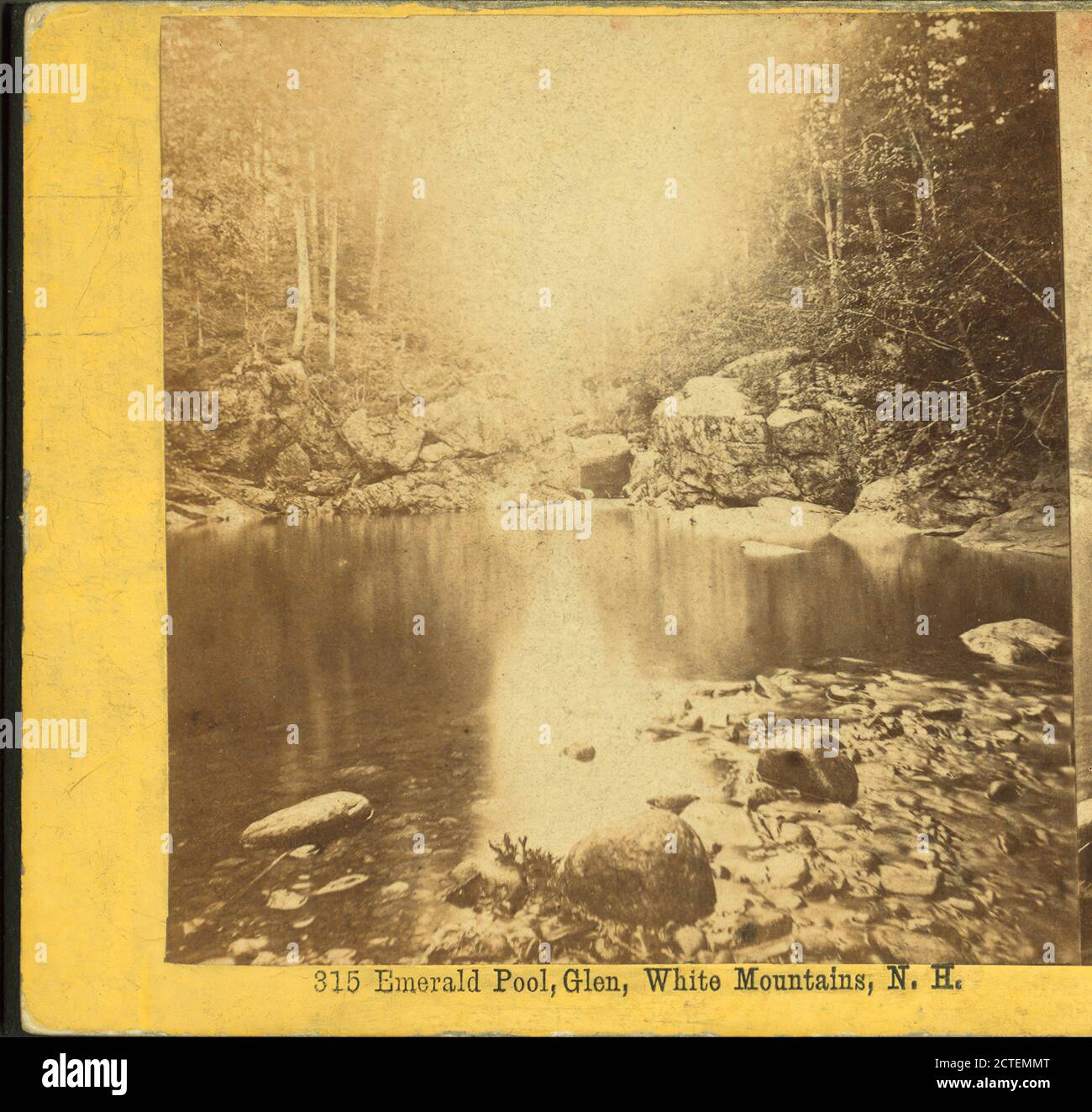 Emerald pool new hampshire hi-res stock photography and images - Alamy