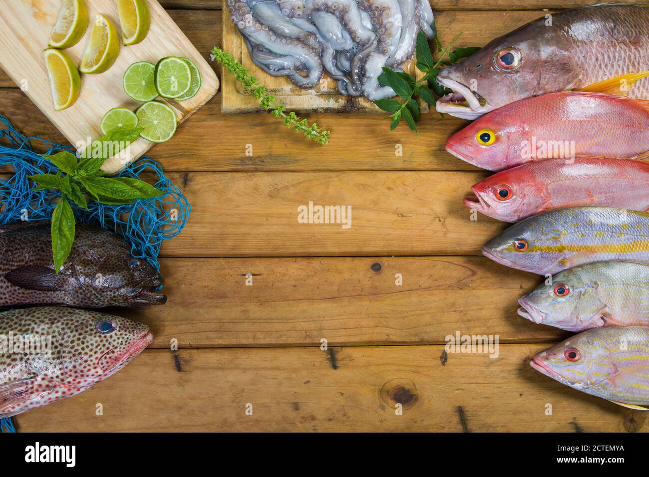 Still life with seafood hi-res stock photography and images - Alamy