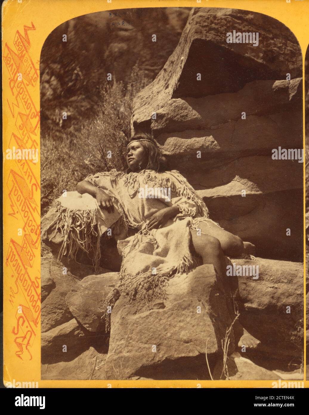 Kai-vav-its, a tribe of Pai Utes living on the Kai-bab Plateau near the ...