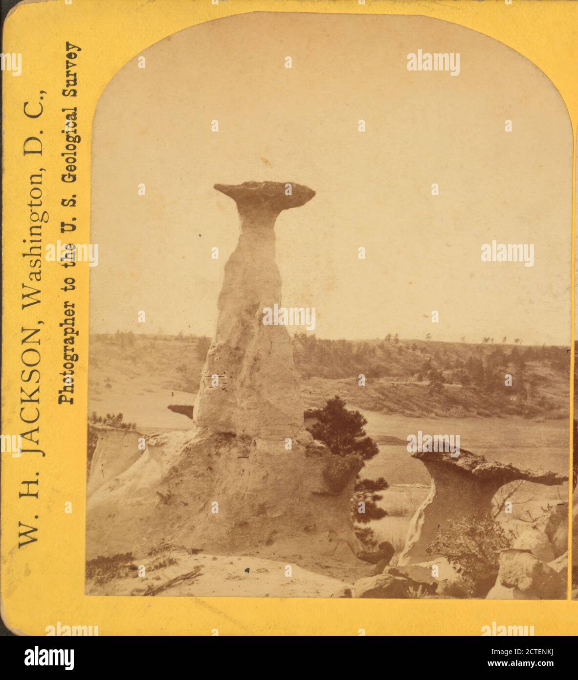 Eroded rocks, Monument Park., Jackson, William Henry (1843-1942 ...