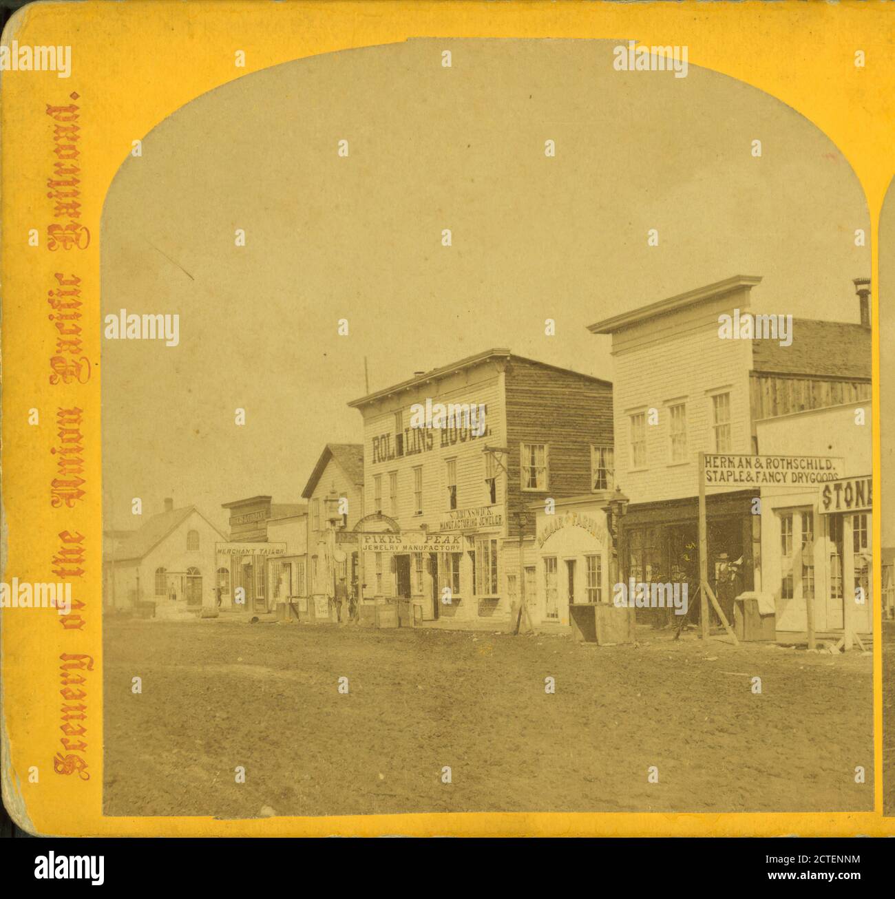 Rollins House, Cheyenne., Jackson, William Henry (1843-1942), Union ...