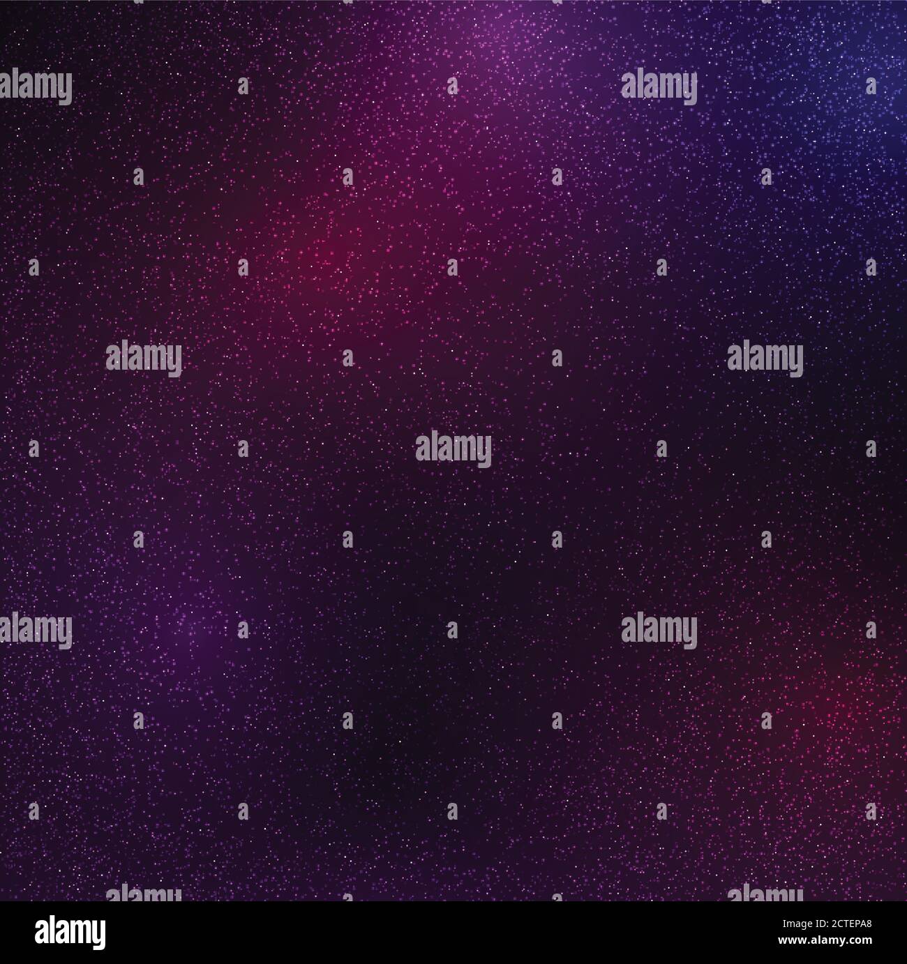 Simple cosmic background with stars and nebulae. Vector background for ...