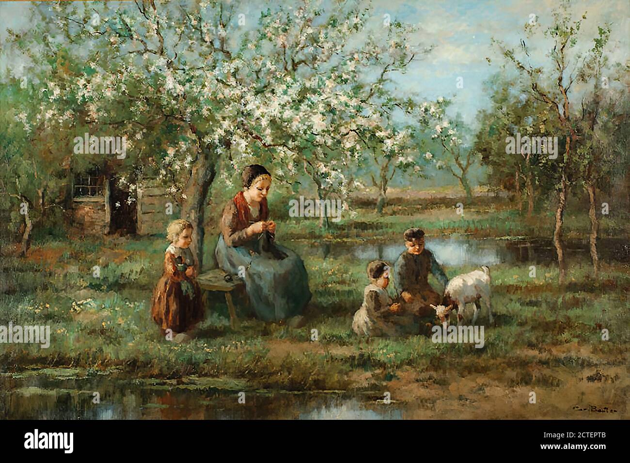 Bouter Cornelis Wouter - Childhood Friends - Dutch School - 19th ...