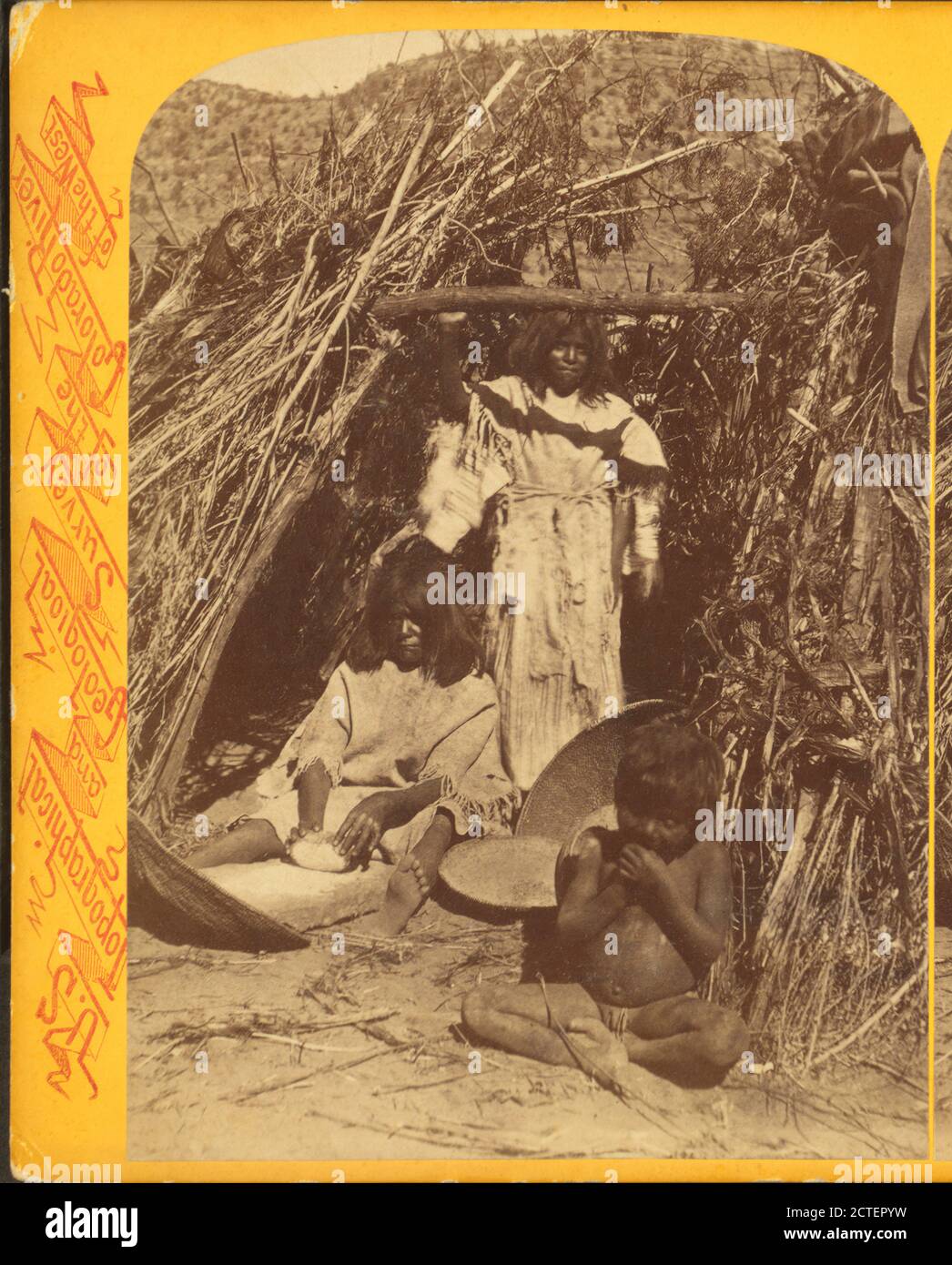 Kai-vav-its, a tribe of Pai Utes living on the Kai-bab Plateau near the ...