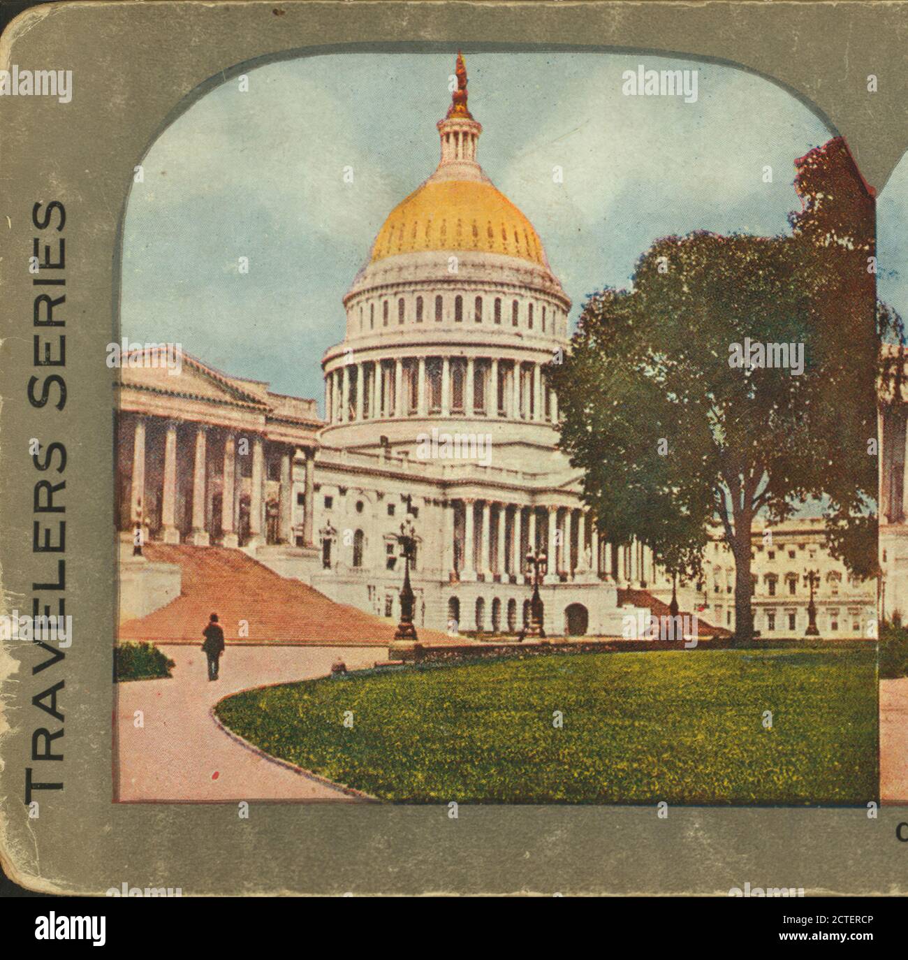 Class A, No. 8. Front of the National Capitol, Washington, D.C., U.S.A ...