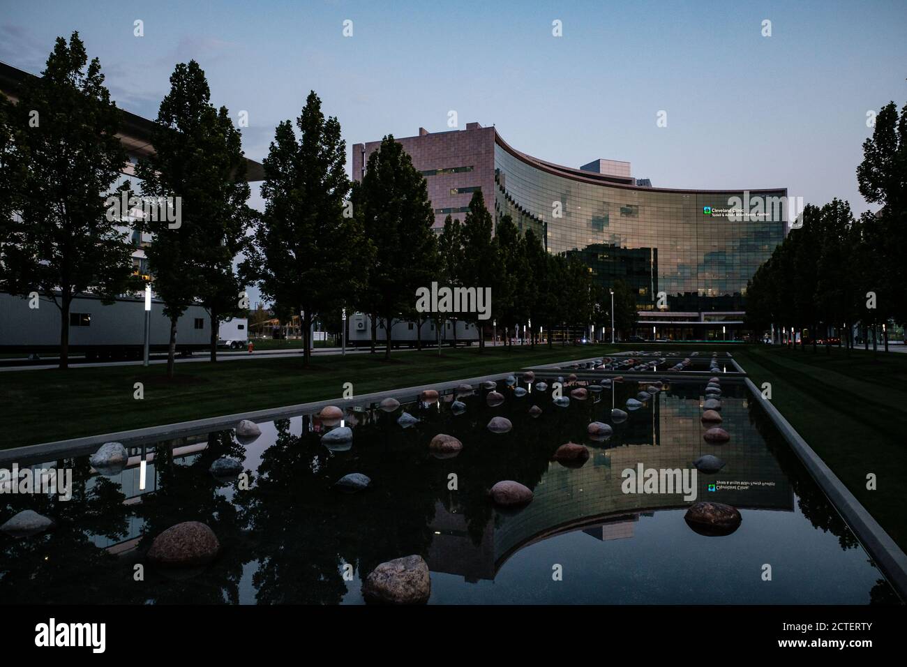 Cleveland, Ohio, USA. 22nd Sep, 2020. The main builidng of the ...