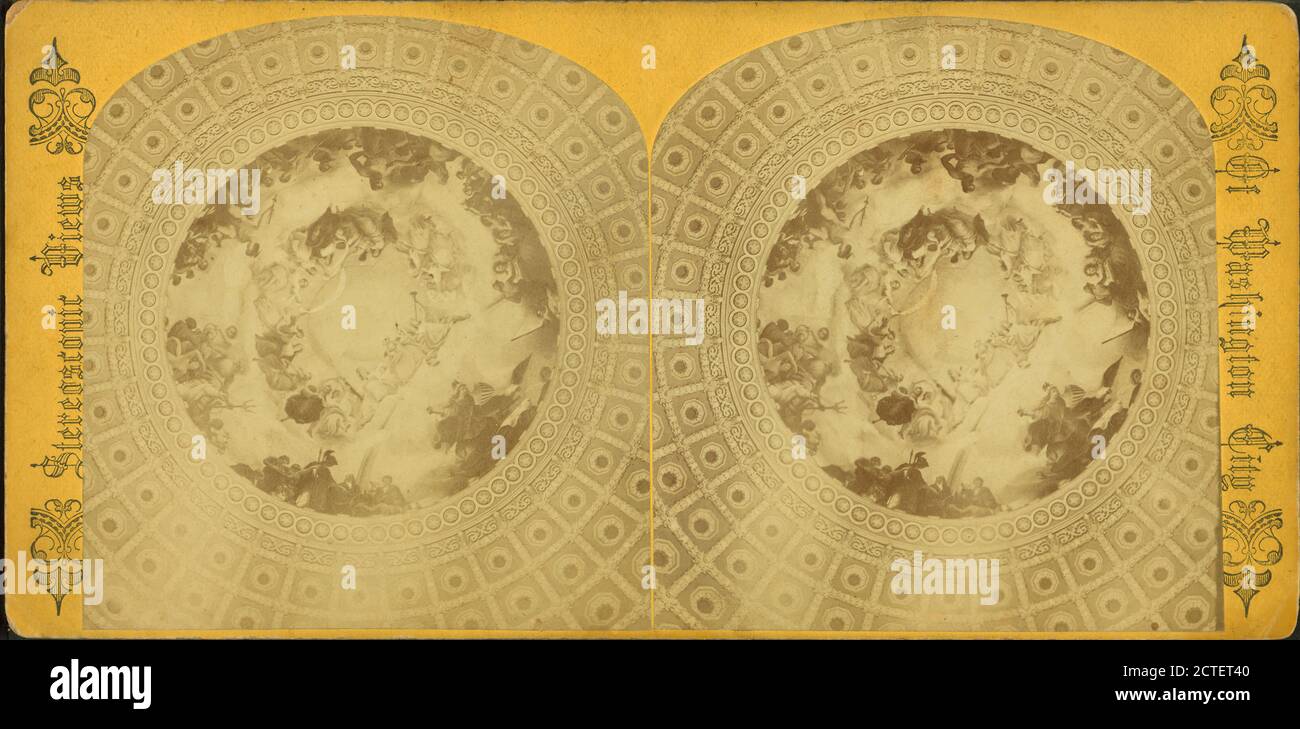 Brumidi's Allegorical Painting in the Dome of the U.S. Capitol ...