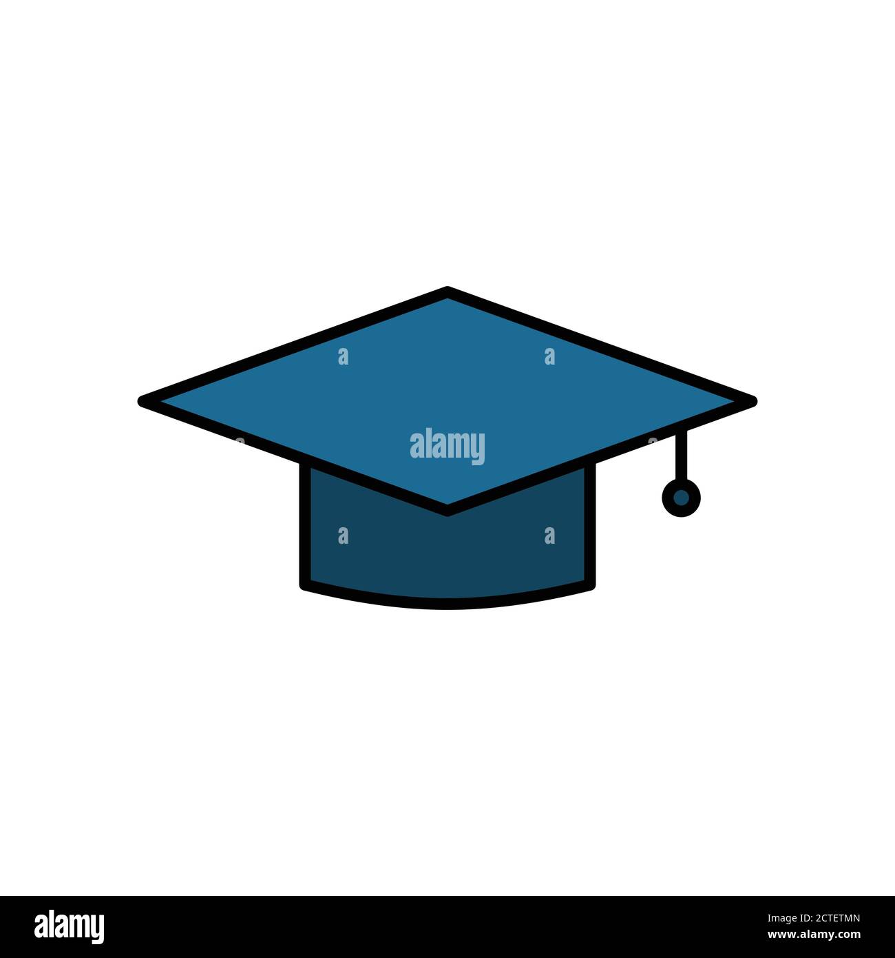 congratulation flat icon, icon for education. Design template vector ...