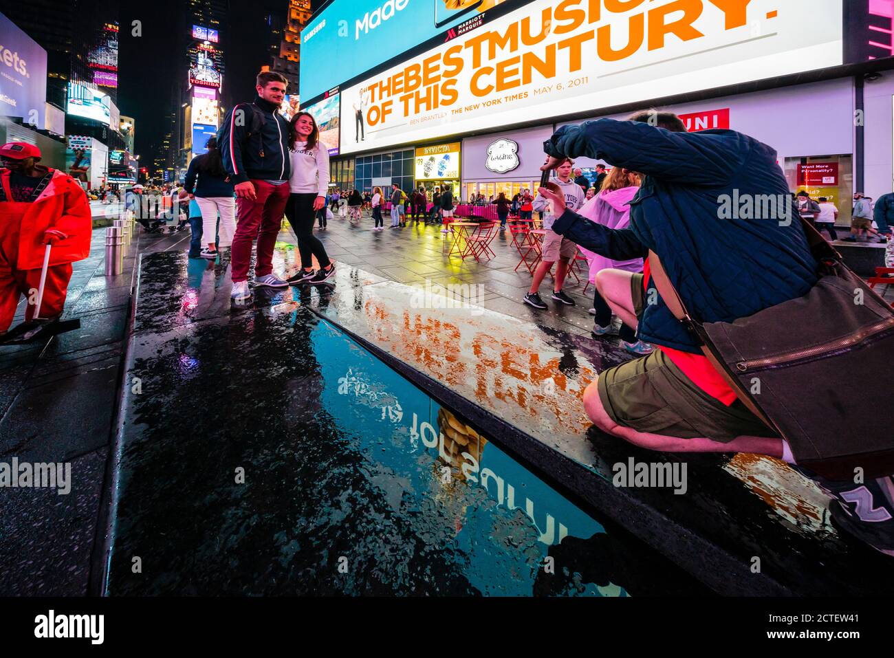 Times Square Theater District Manhattan New York, New York, USA Stock ...
