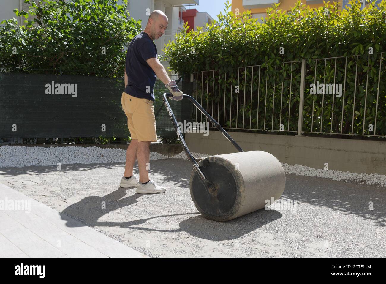 Man dragging on the ground hi-res stock photography and images - Alamy