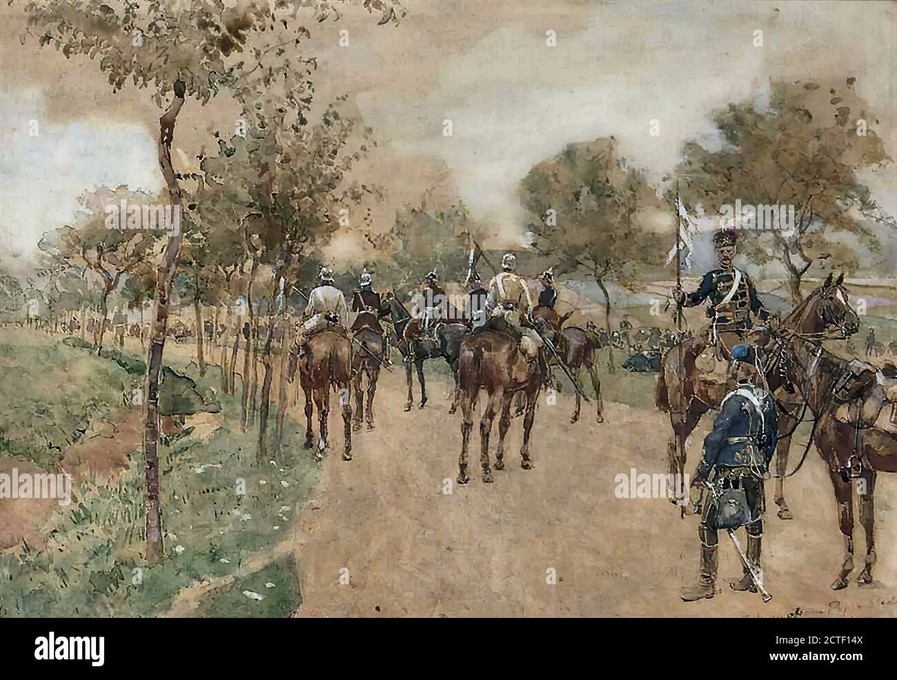 hoynck van papendrecht, jan - A Trio of German Senior Officers Escorted ...