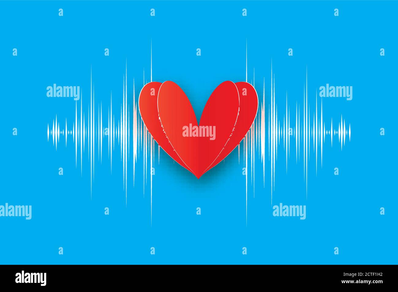 Heartbeat monitor cut hi-res stock photography and images - Alamy