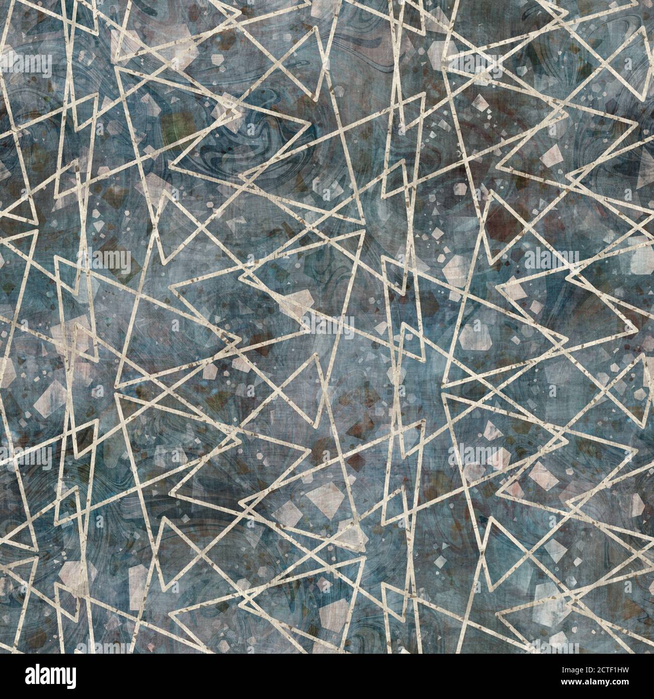 Chic formal grungy geo texture seamless pattern Stock Photo - Alamy