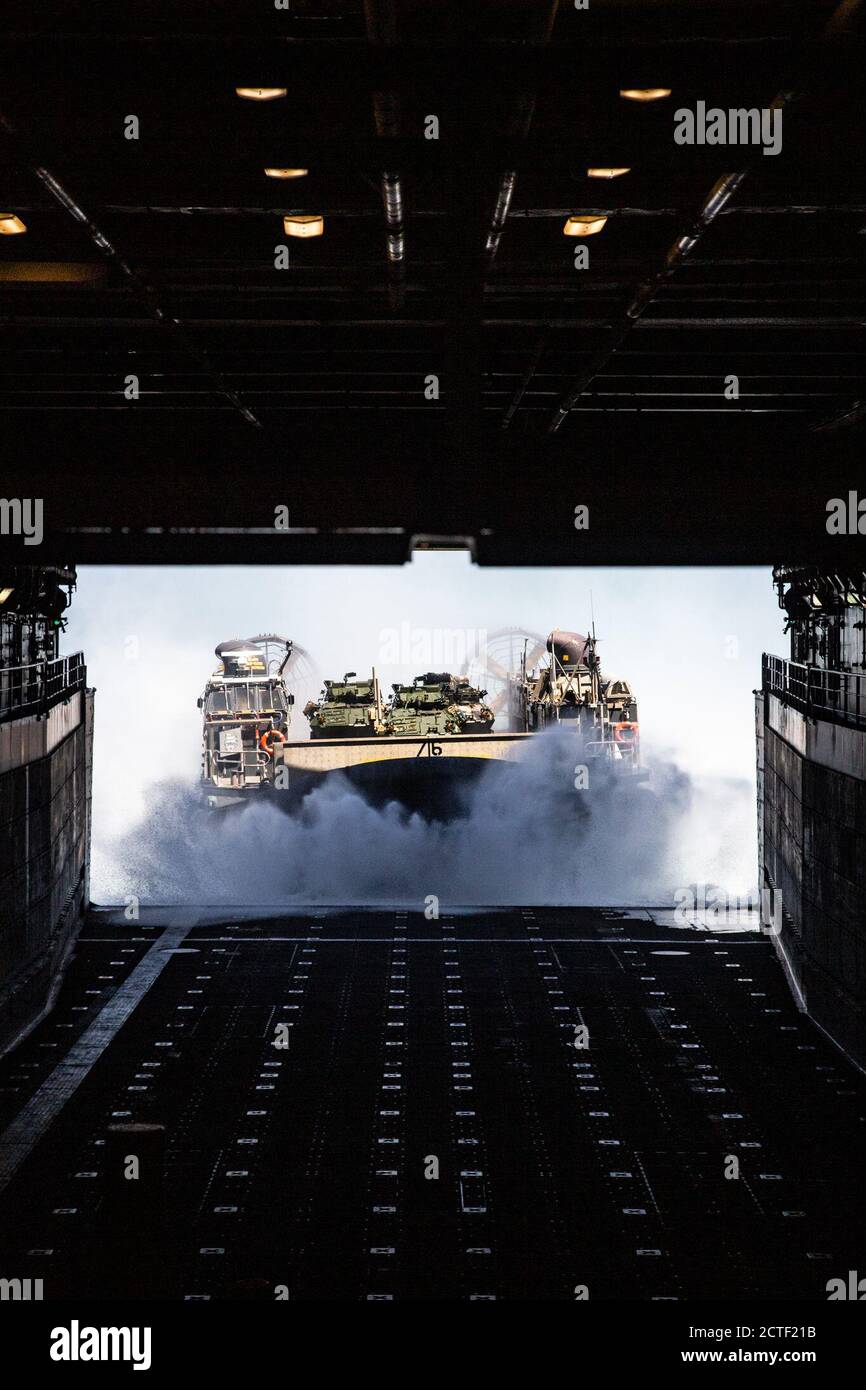 PACIFIC OCEAN (July 27, 2020) – Sailors with Assault Craft Unit 5 ...