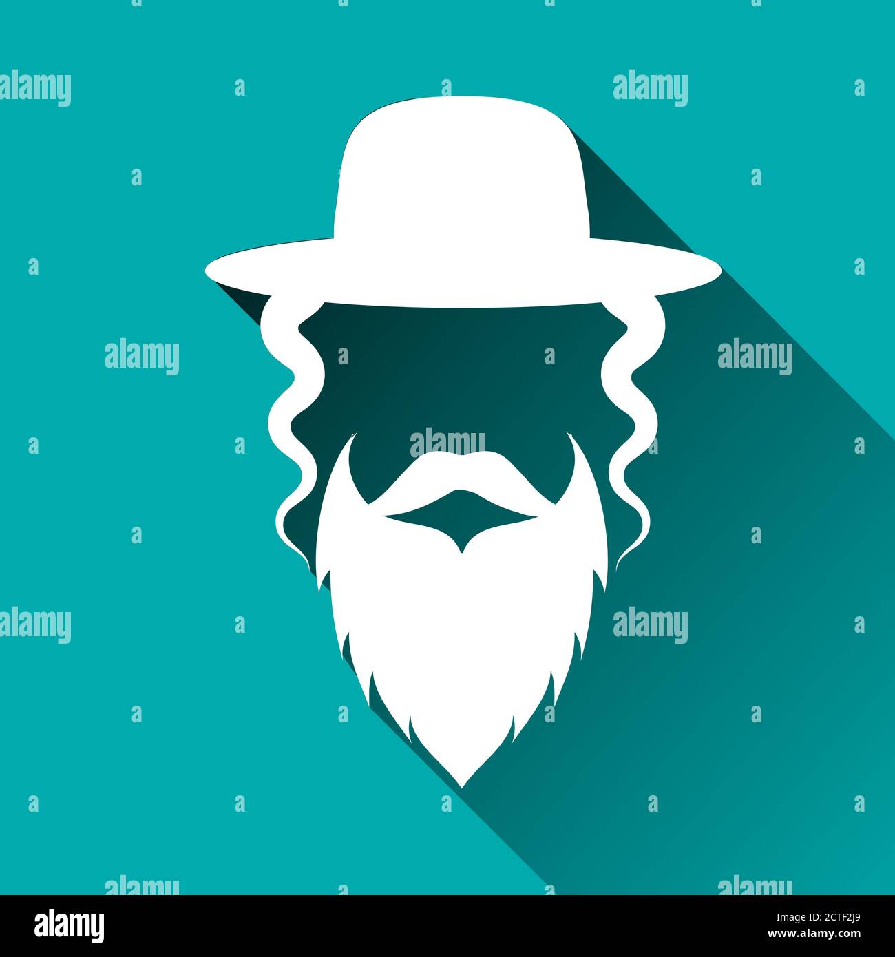 Jewish men in the traditional clothing. Ortodox Jew hat,mustache,beard ...