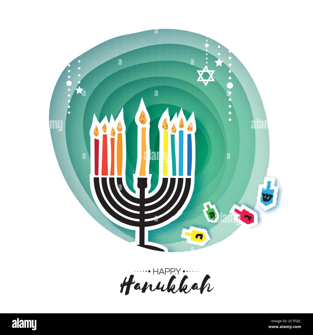 Candle burning cutout Stock Vector Images - Alamy