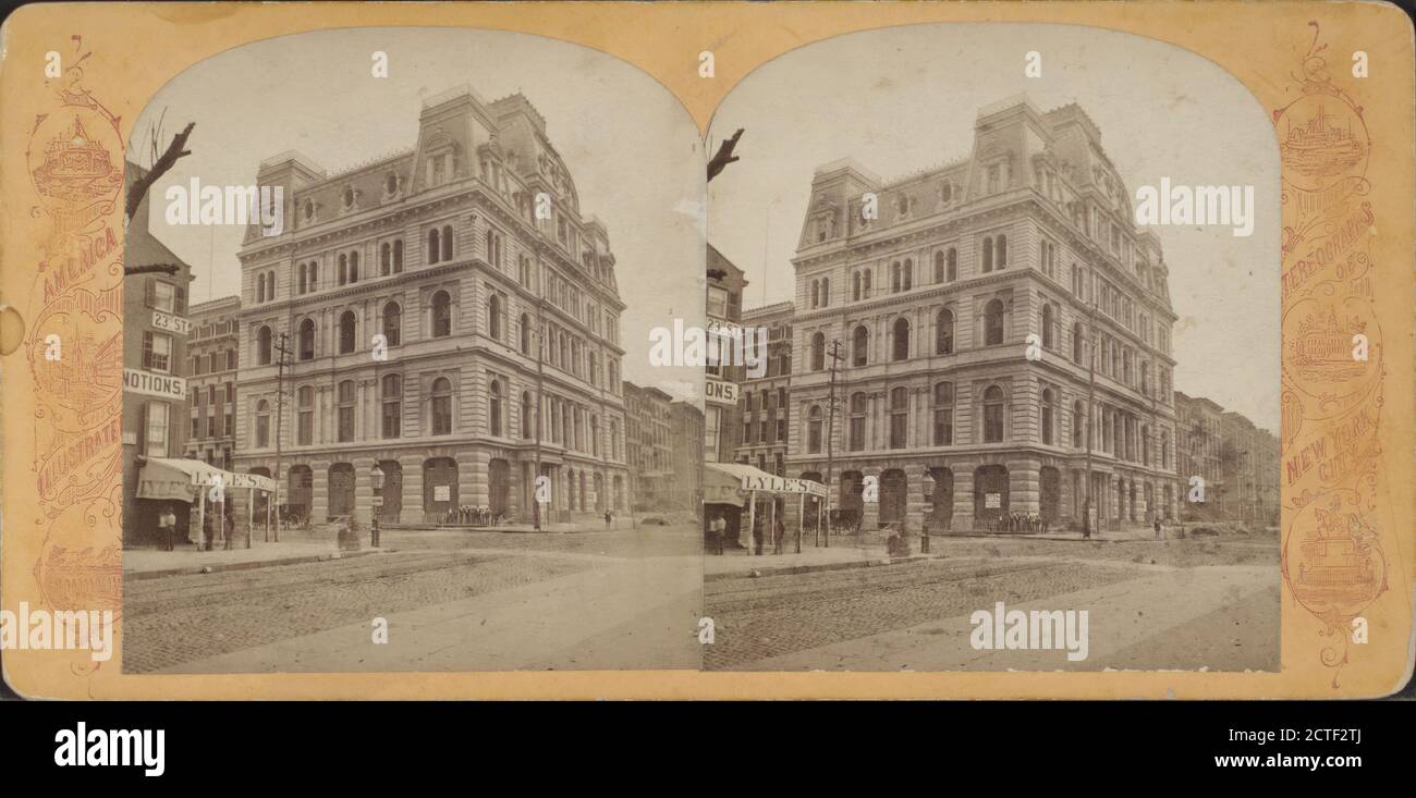 Masonic Temple, 23rd Street., New York (State), New York (N.Y ...