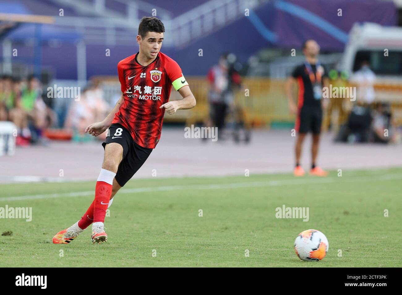 Brazilian football player Oscar dos Santos Emboaba Junior, better known ...