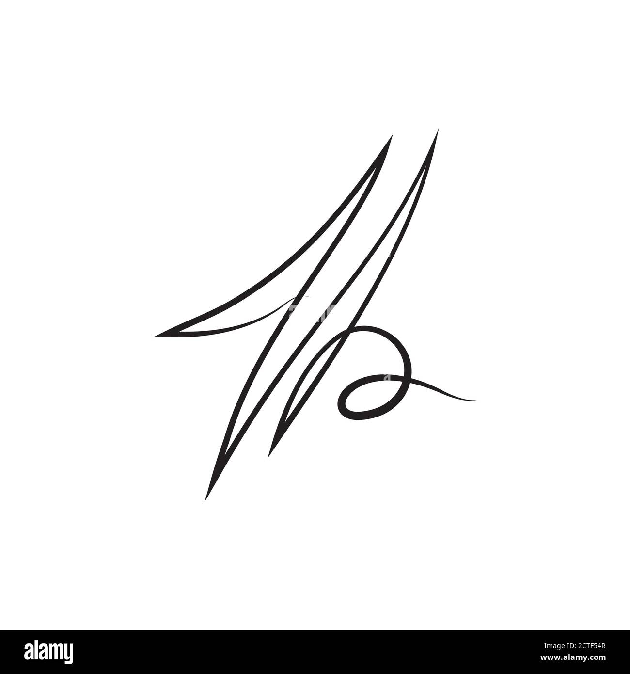 Initial letter ib logo or bi logo vector design template Stock Vector ...