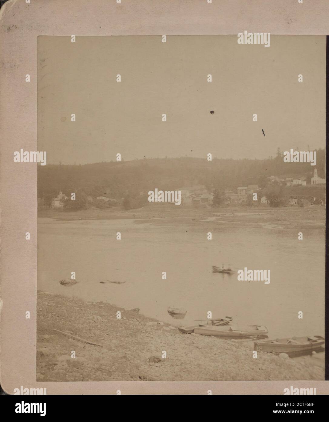 Sullivan County, N.Y. River view., New York (State), Catskill Mountains ...