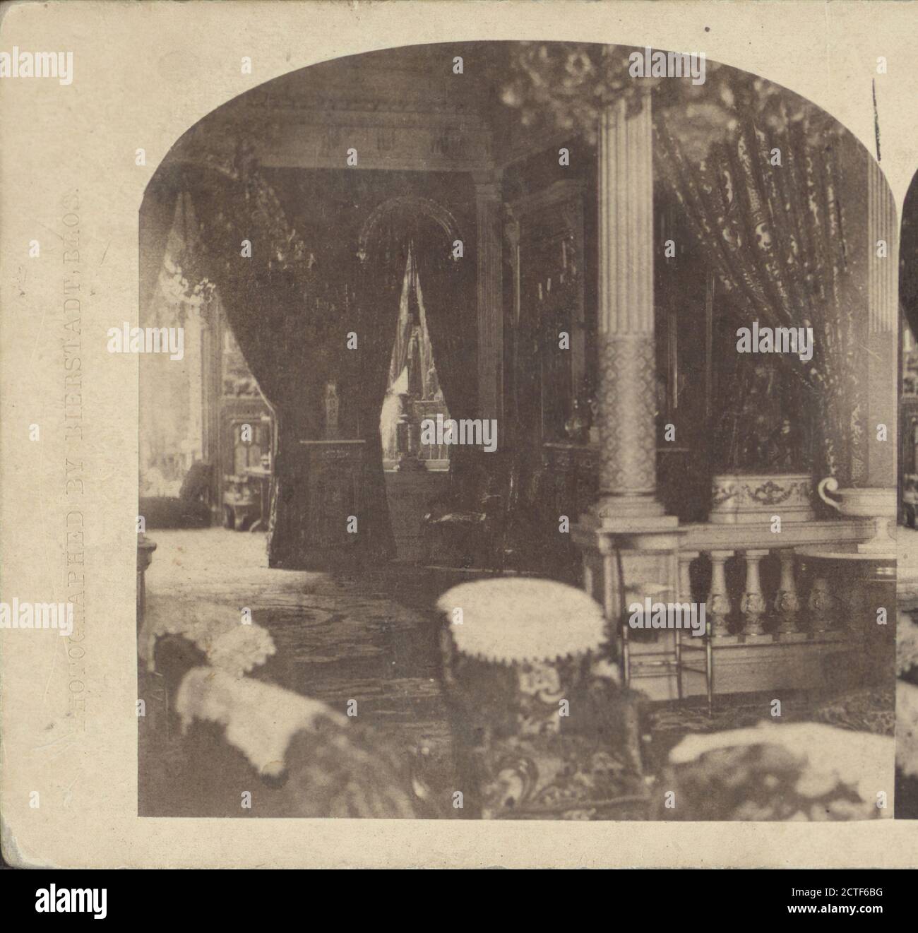 Interior of a Residence., 1860?-1925, New York (State), New York (N.Y ...