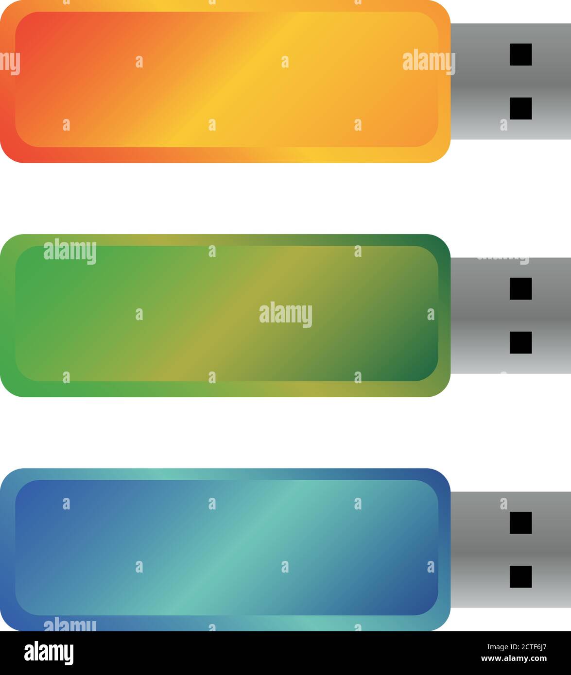Usb drives Stock Vector Images - Alamy