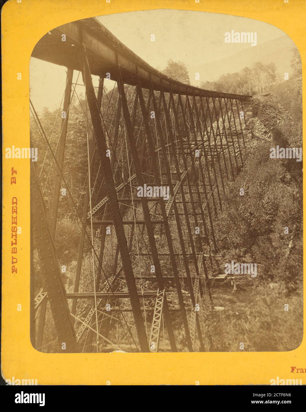 Frankenstein Trestle, P. & O.R.R., White Mts. Notch., G. H. Aldrich ...
