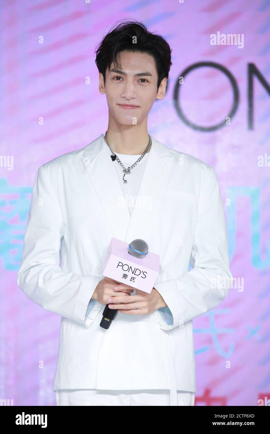 Chinese actor and singer Luo Yunxi, also known by his English name Leo ...