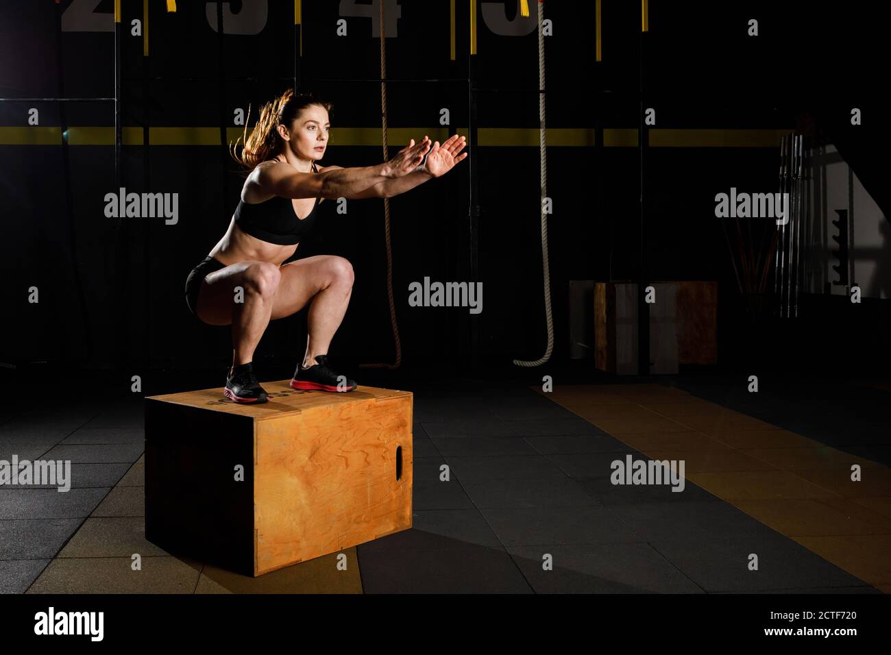 Crossfit box hi-res stock photography and images - Alamy