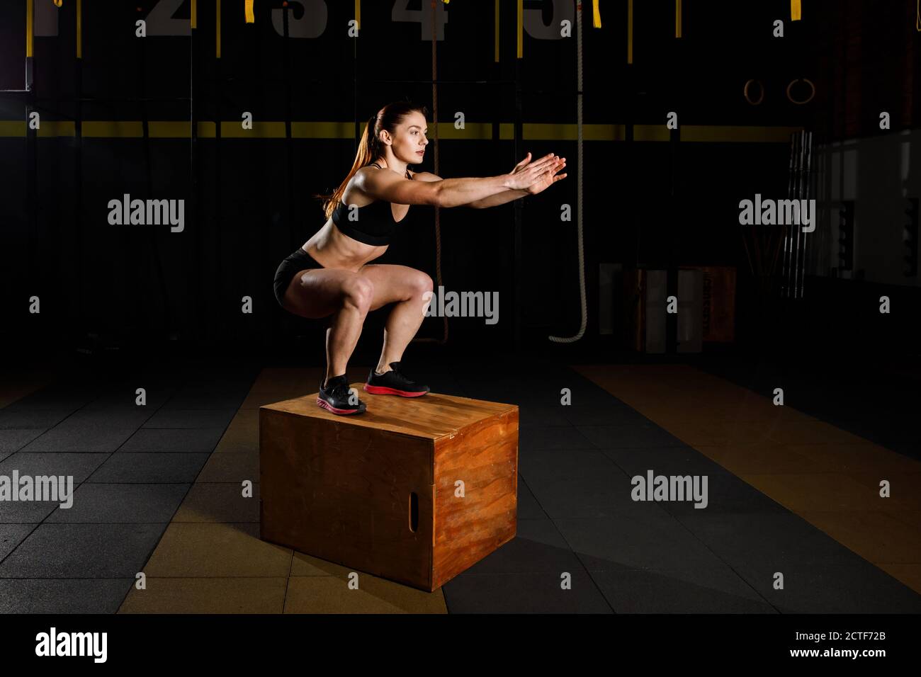 Crossfit routine hi-res stock photography and images - Alamy