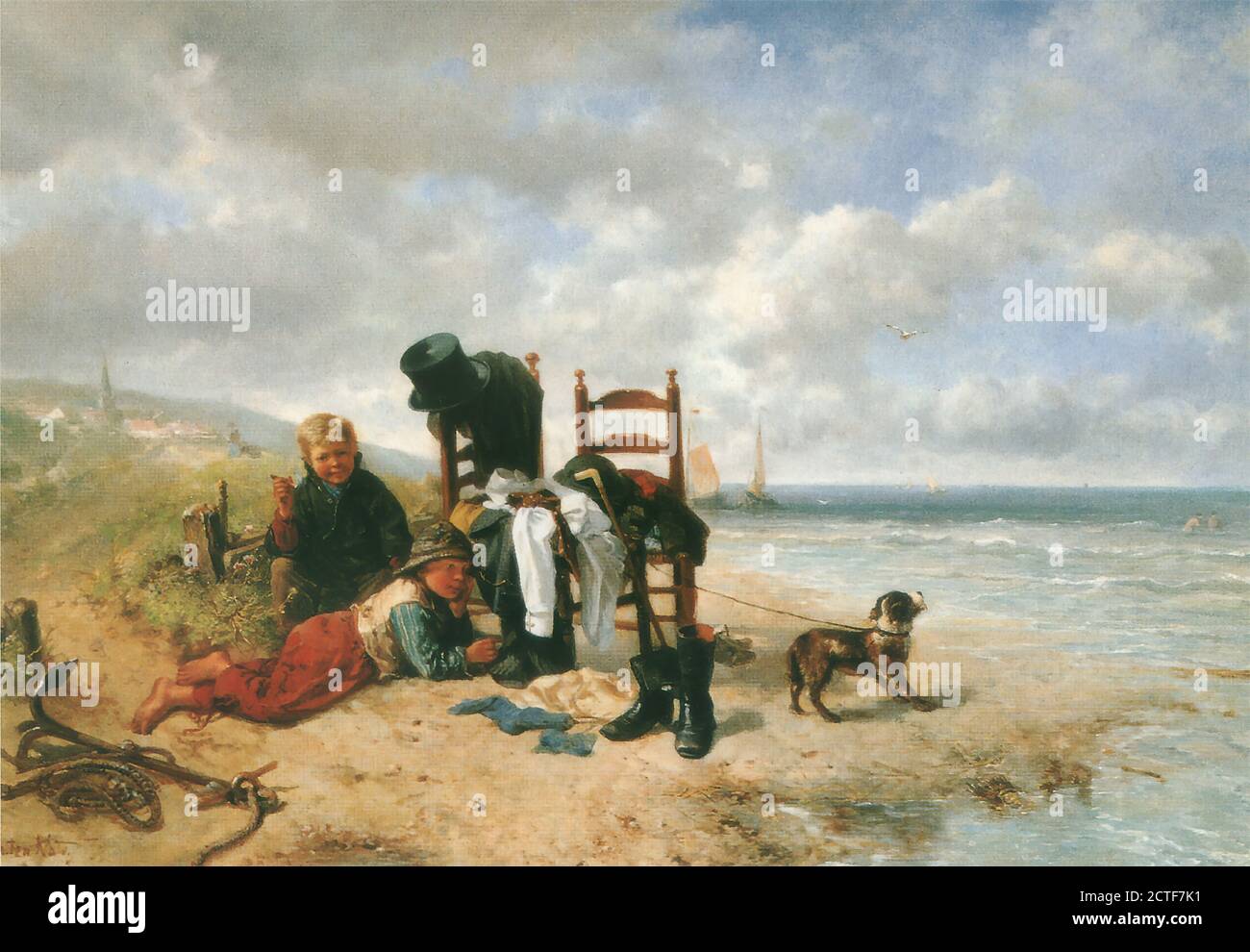 Kate Mari Ten - Awaiting the Master’s Return 2 - Dutch School - 19th ...