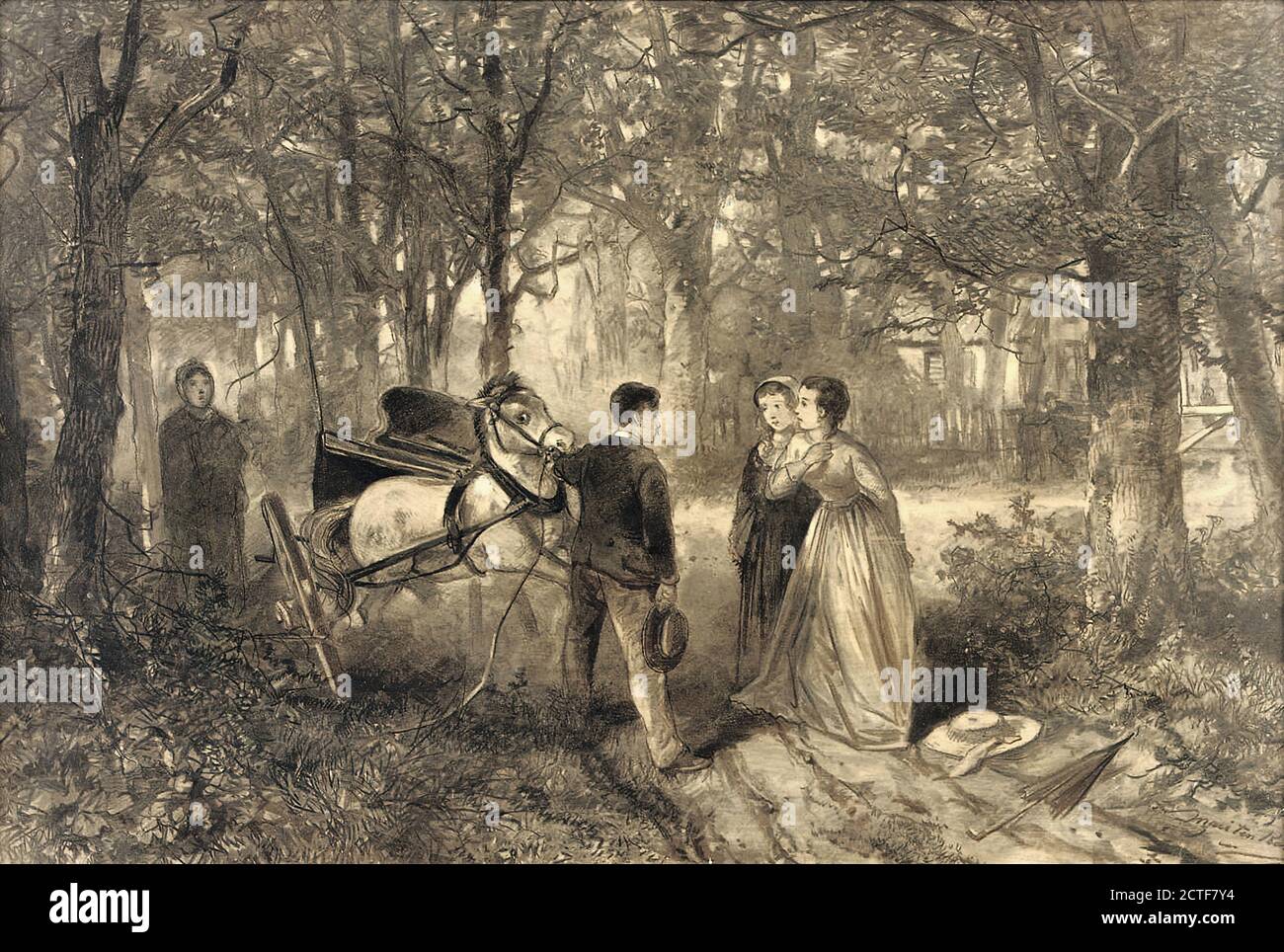 Kate Mari Ten - Klaasje Zevenster - Dutch School - 19th Century Stock ...