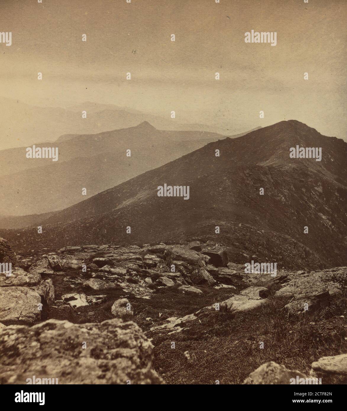 View from Mt. Lafayette., Heywood, John B. (d. 1870 ), New Hampshire ...