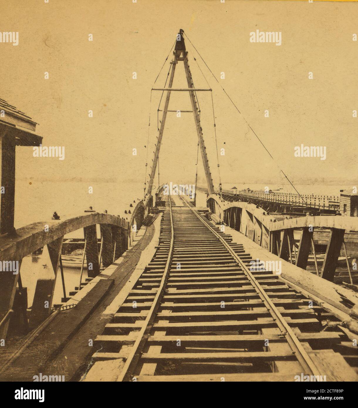 Long Bridge, Washington, D.C., Baltimore and Ohio Railroad Company ...
