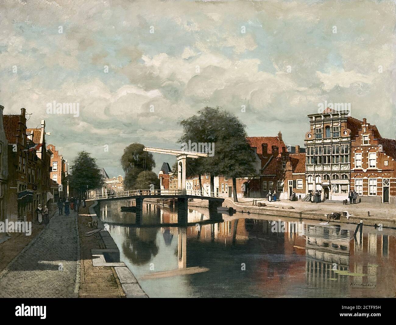 Klinkenberg Johannes Christiaan - De Dwarskaai Te Middelburg - Dutch ...