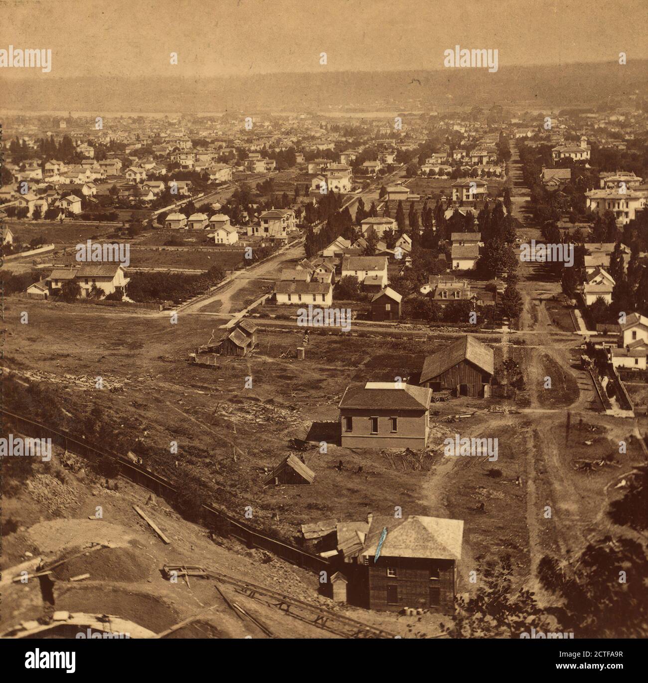Portland, Oregon from Robison's hill., Crawford, J. G. (James Gilmore ...