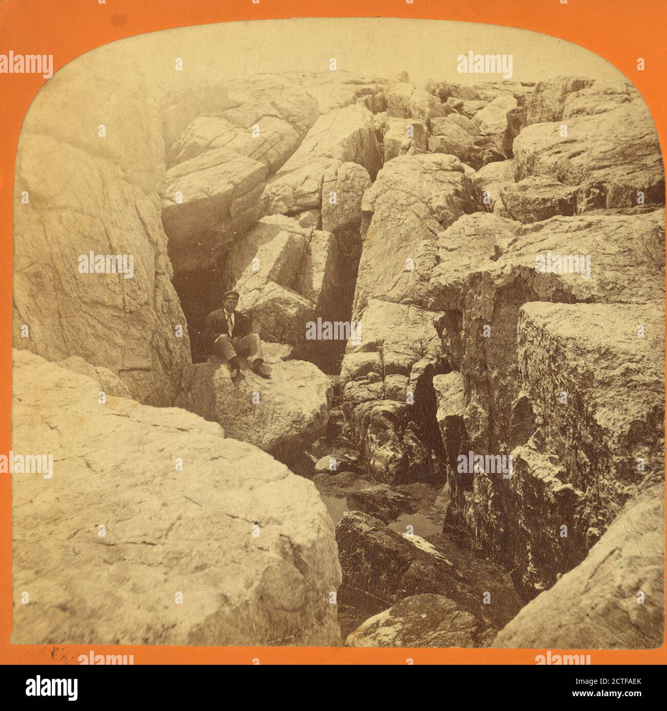 Betty Moody's Cave, Star Island., Hobbs, W. N. (William N.) (1830-1881 ...