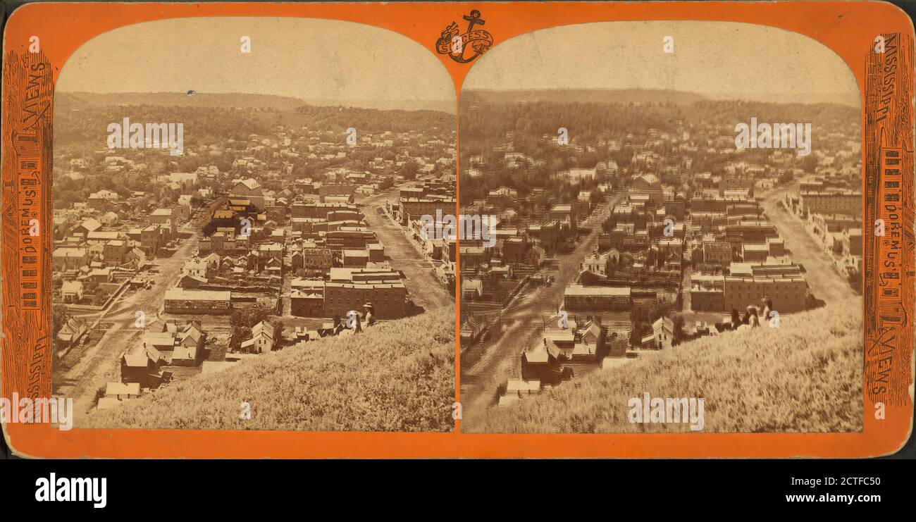 Red Wing, Min. from barn bluff., Minnesota, Red Wing (Minn Stock Photo ...